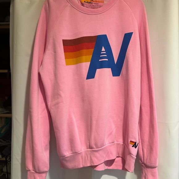 Pink Aviator Nation Sweatshirt